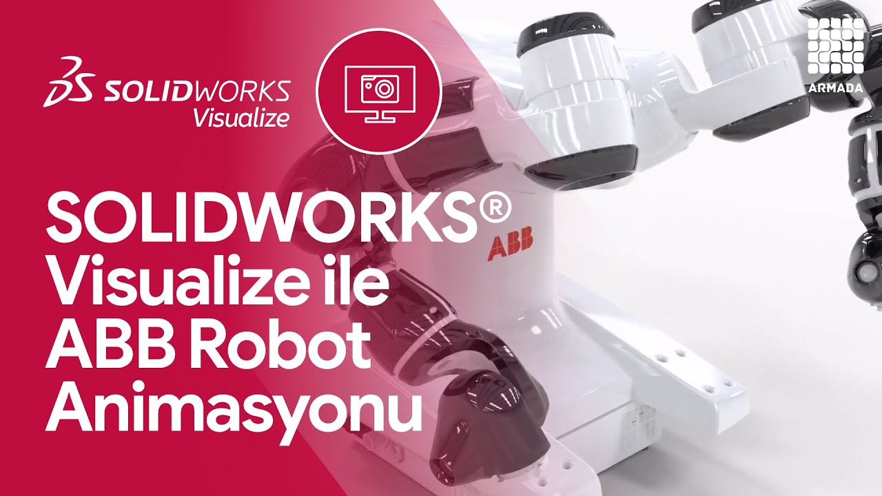 SOLIDWORKS 'de ABB Robot Animasyonu | Solidworks Visualize - YouTube