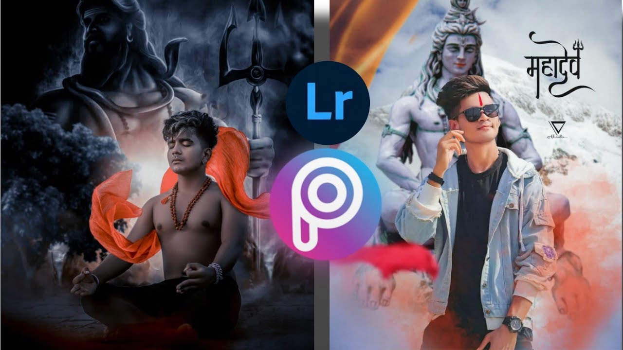 Picsart mahadev Photo editing || shivaratri photo editing || mahakaal ...