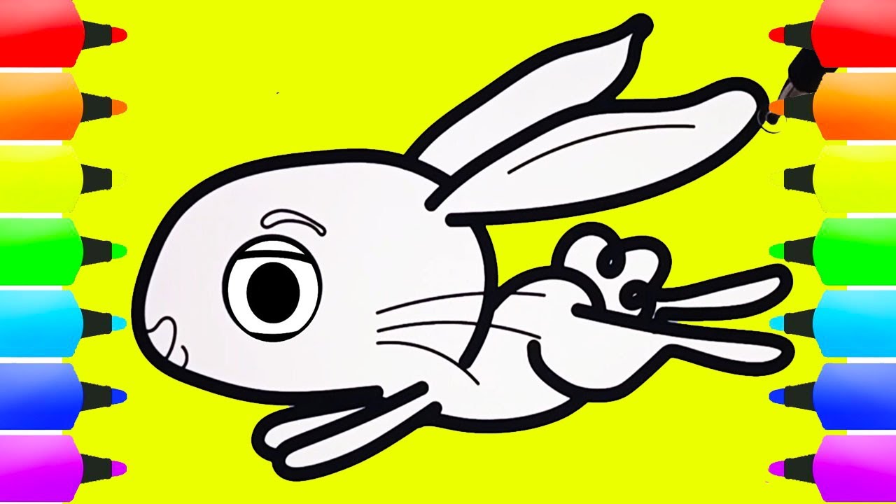 Exciting Rabbit Coloring Fun for Kids: Bring Joy to Your Day with ...