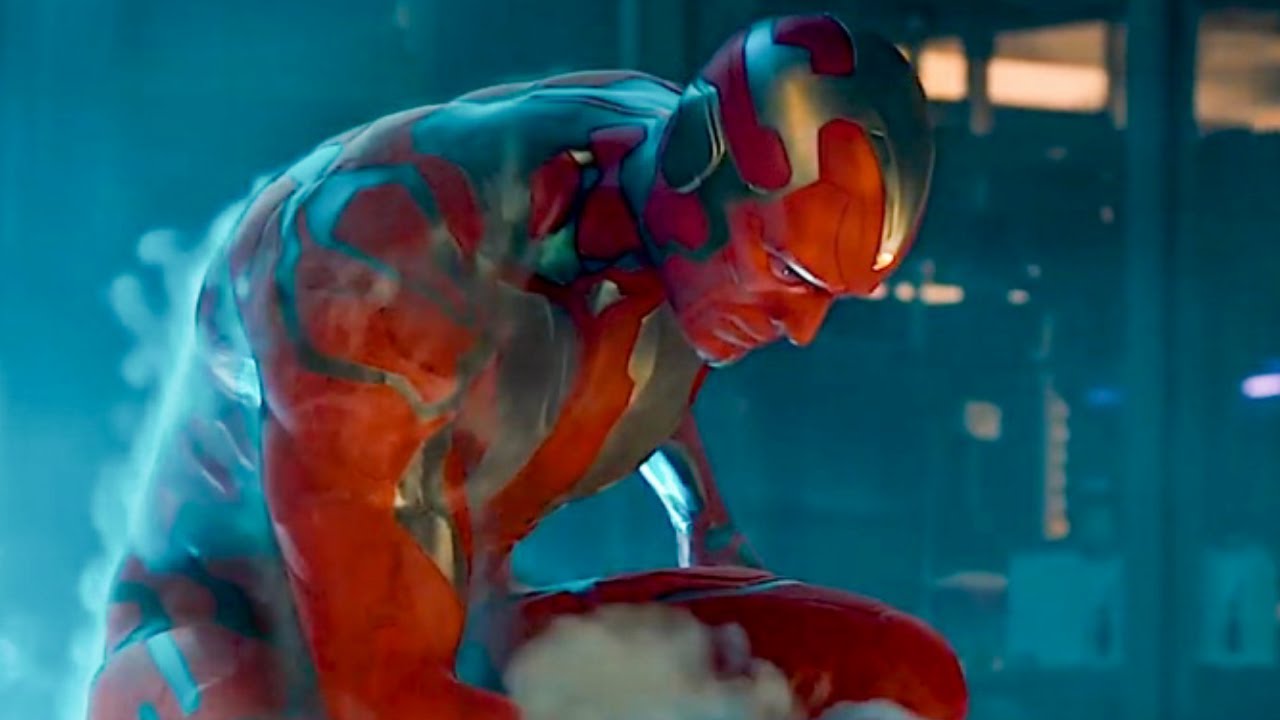 Creating Vision - Vision Birth Scene - Age of Ultron (2015) [Viral ...