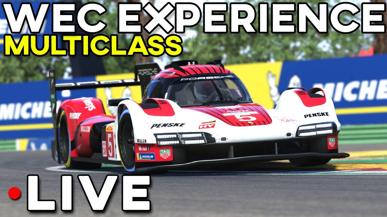 70Mins of Multiclass And RAIN! - LMU WEC Experience IMOLA - YouTube