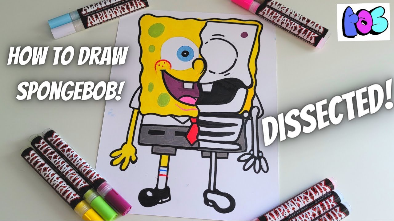 SpongeBob SquarePants (x-ray effect) - YouTube