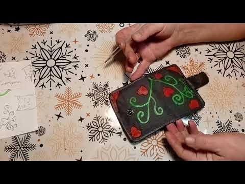 Кошелек под карты - YouTube