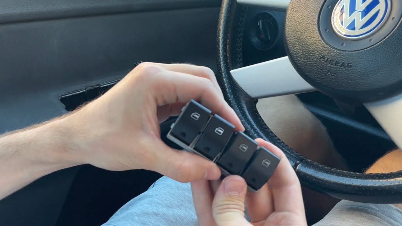 Volkswagen Polo 9N/9N3/Mk4 window switch replacement - YouTube