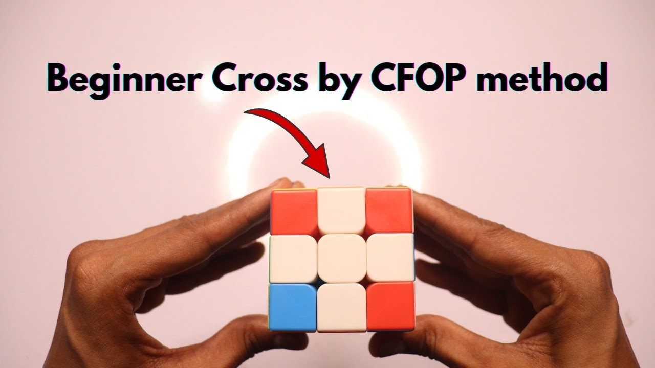 Make A Beginner Cross by CFOP Method / #cubers #rubikscube #puzzle # ...