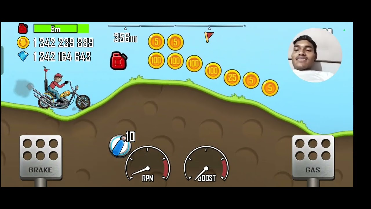Part -6 😘 Hill climb Running Bike Game Video 3D | @TotalGaming093 - YouTube