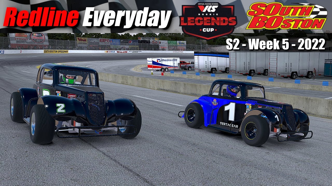 Back to Rookies - Rookie Legends - South Boston Speedway - iRacing ...