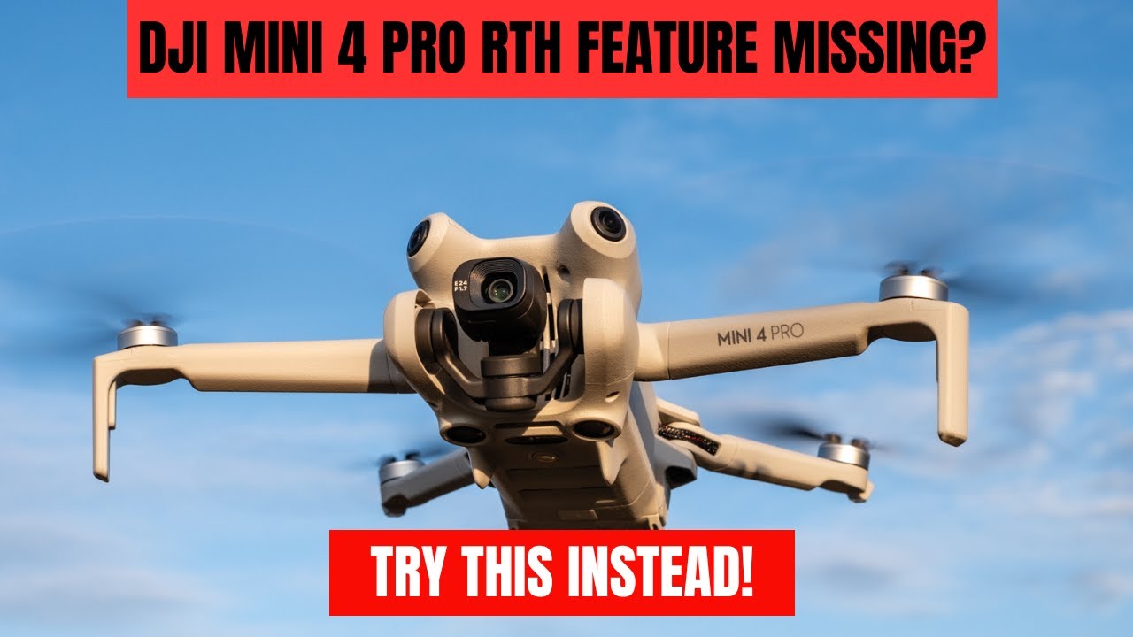 DJI Mini 4 Pro RTH missing feature - Try THIS! - YouTube