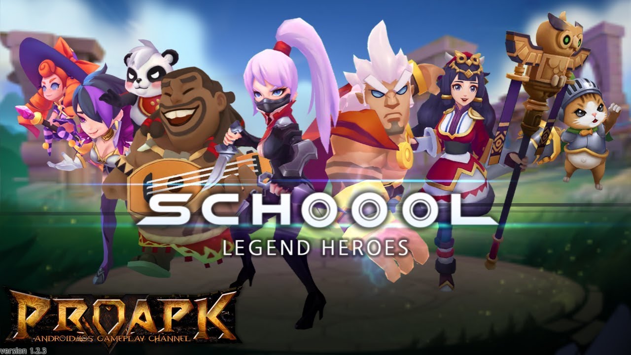 School: Legend Heroes Gameplay Android / iOS (KR) - YouTube