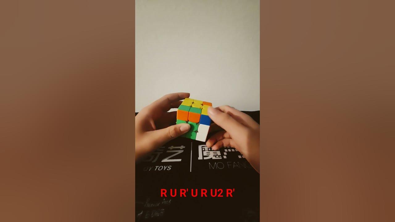 how to solve the sune oll case#cubing #rubikscube #cube #speedcubing ...