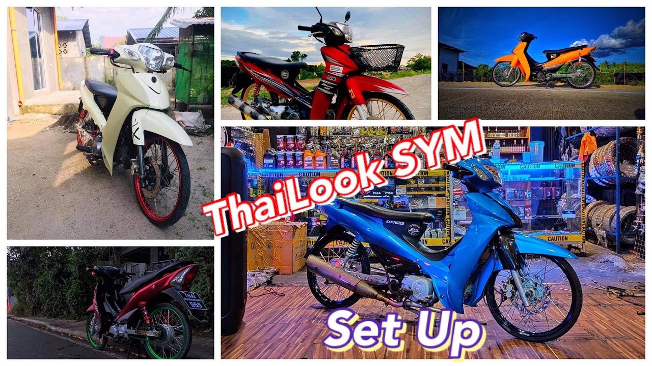 SYM SET UP THAILOOK CONCEPT |SEMI THAILOOK - YouTube