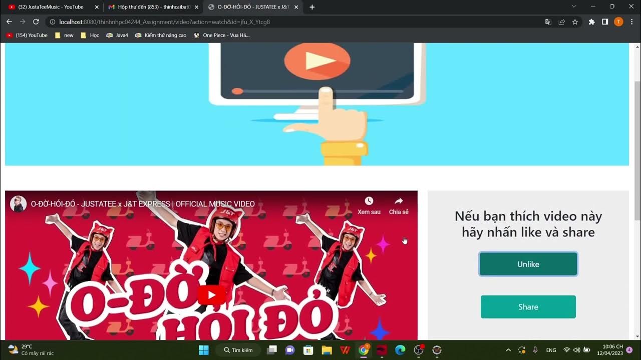thinhnhpc04244_Assignment Java 4 - YouTube