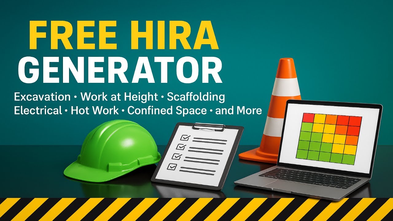 Free Download HIRA Templates (Excavation, Work at Height, Scaffolding ...