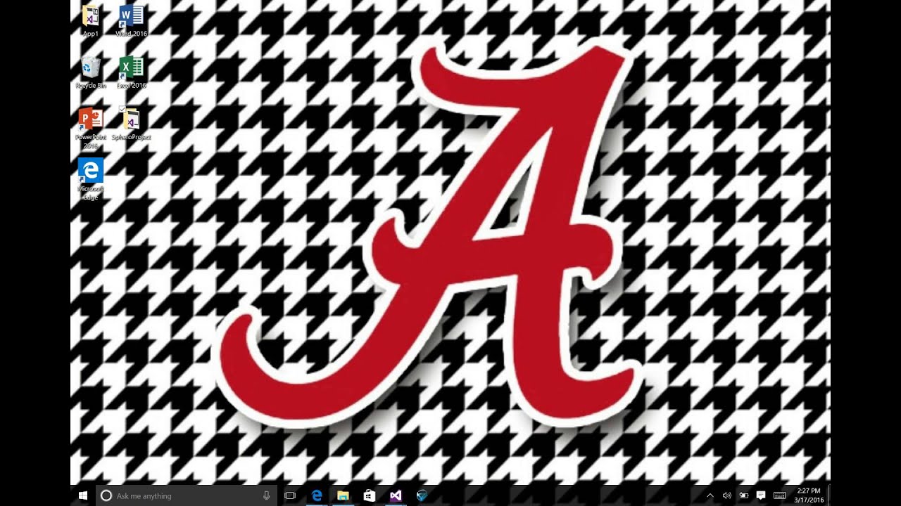 Visual Studio 2015-UWP App. Getting Started - YouTube