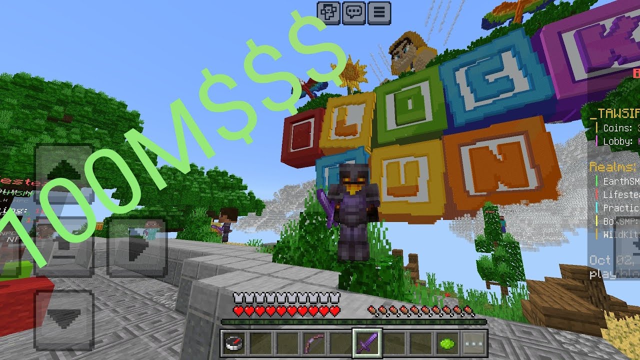 How to make money || Block Fun server || gameplay in hindi - YouTube