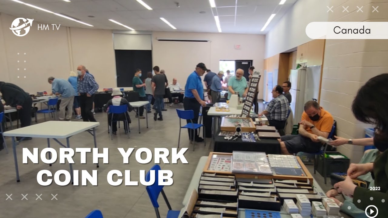 North York Coin Club (NYCC) Coins Show 2022 - how to bitcoin vlog - YouTube