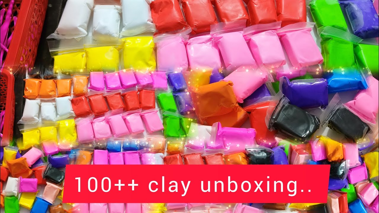 100++++...clay unboxing and mixing video...don’t' miss it😮😮😮 - YouTube