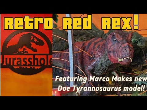 Kenner Style Marco Makes Red Rex! - YouTube