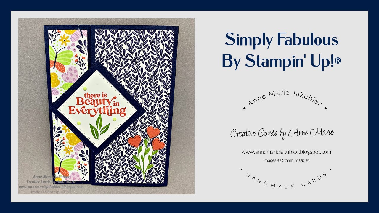 Making A Simply Fabulous Card ! - YouTube