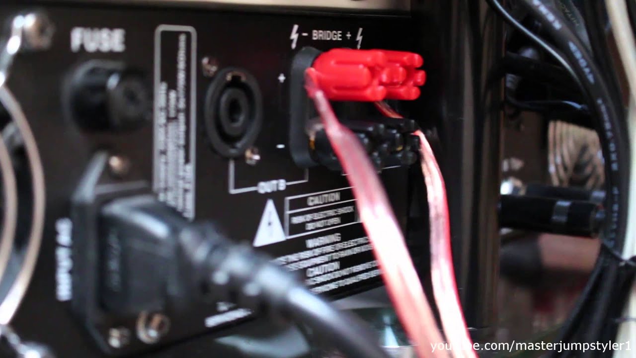 HiFi Lautsprecher An PA Endstufe n Anschlie en Und Handy Auf PA