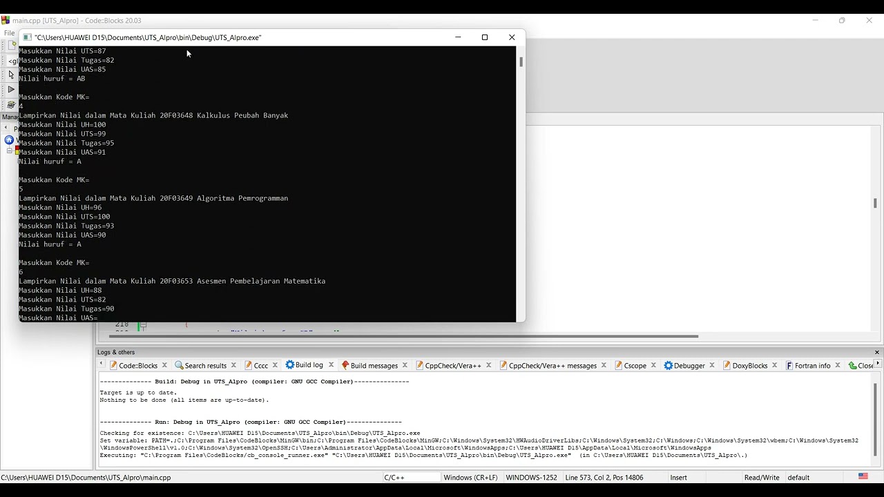 PROGRAM MENGHITUNG IPK - YouTube