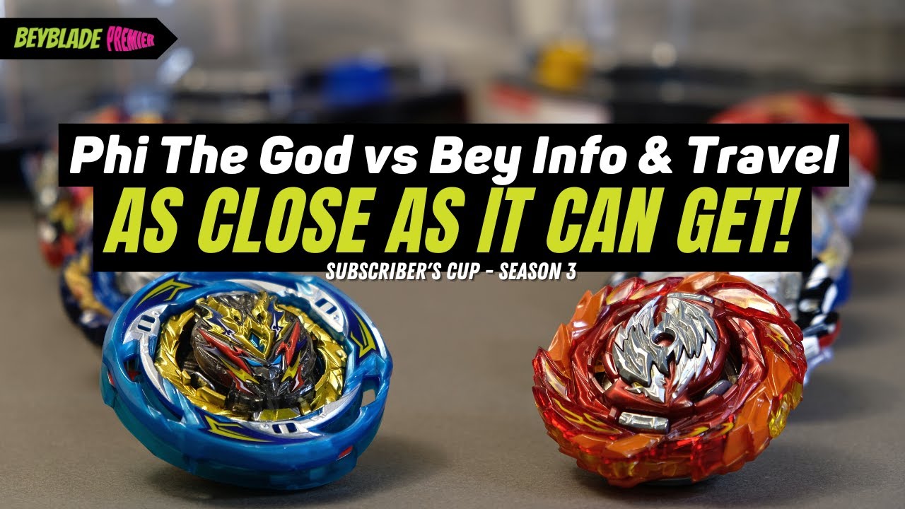 Beyblade Giveaway Tournament! Phi The God vs Bey Info & Travel ...