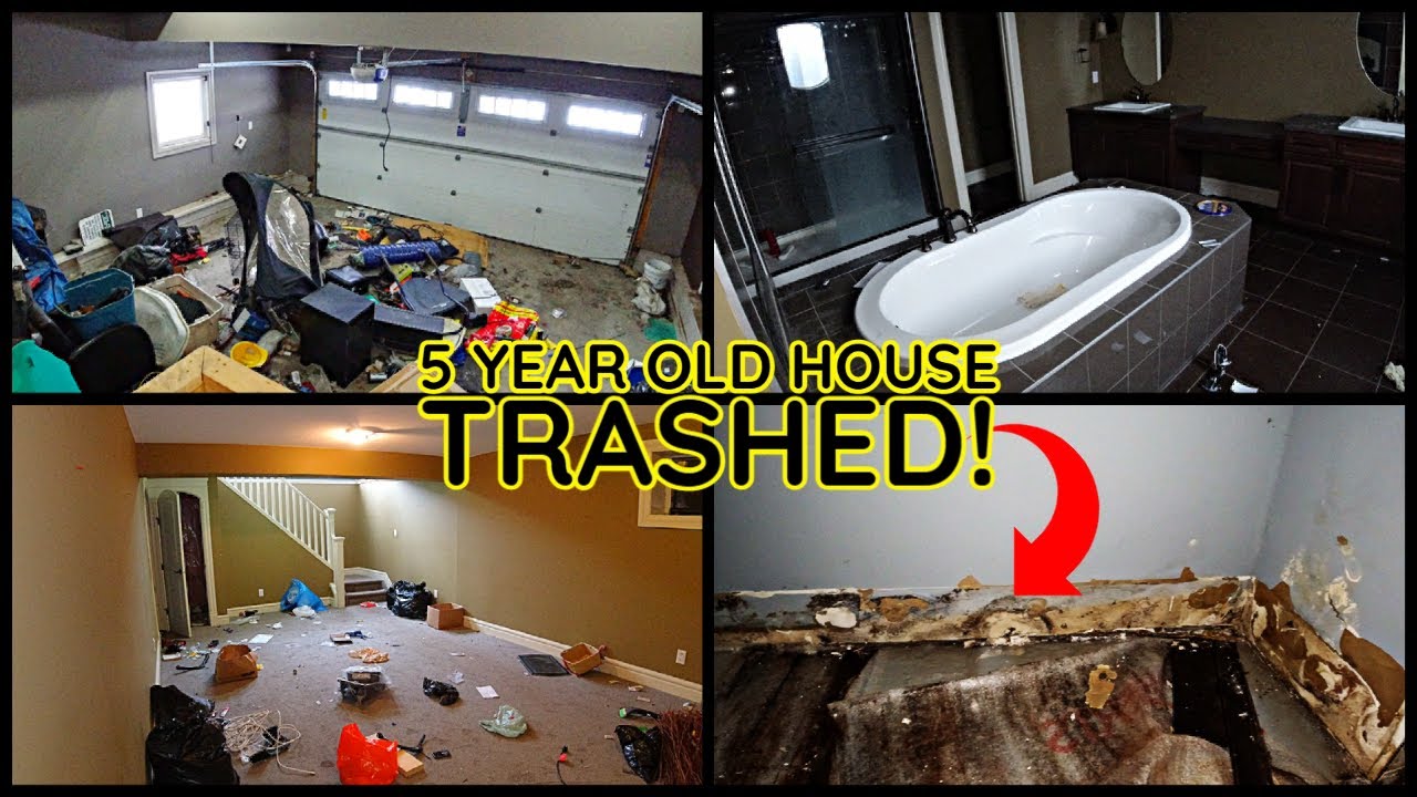 $600,000 Foreclosed House TRASHED - Can We Clean It? - YouTube