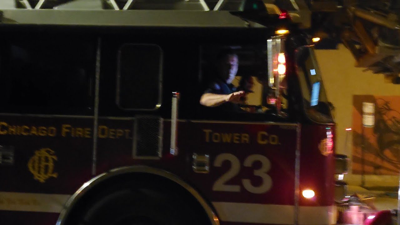 *best night ever* chicago fire department tower 23 talks to cfdivan ...