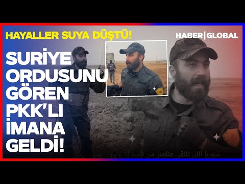 Suriye Ordusunun Geldiğini Gören SDG'li İmana Geldi! \
