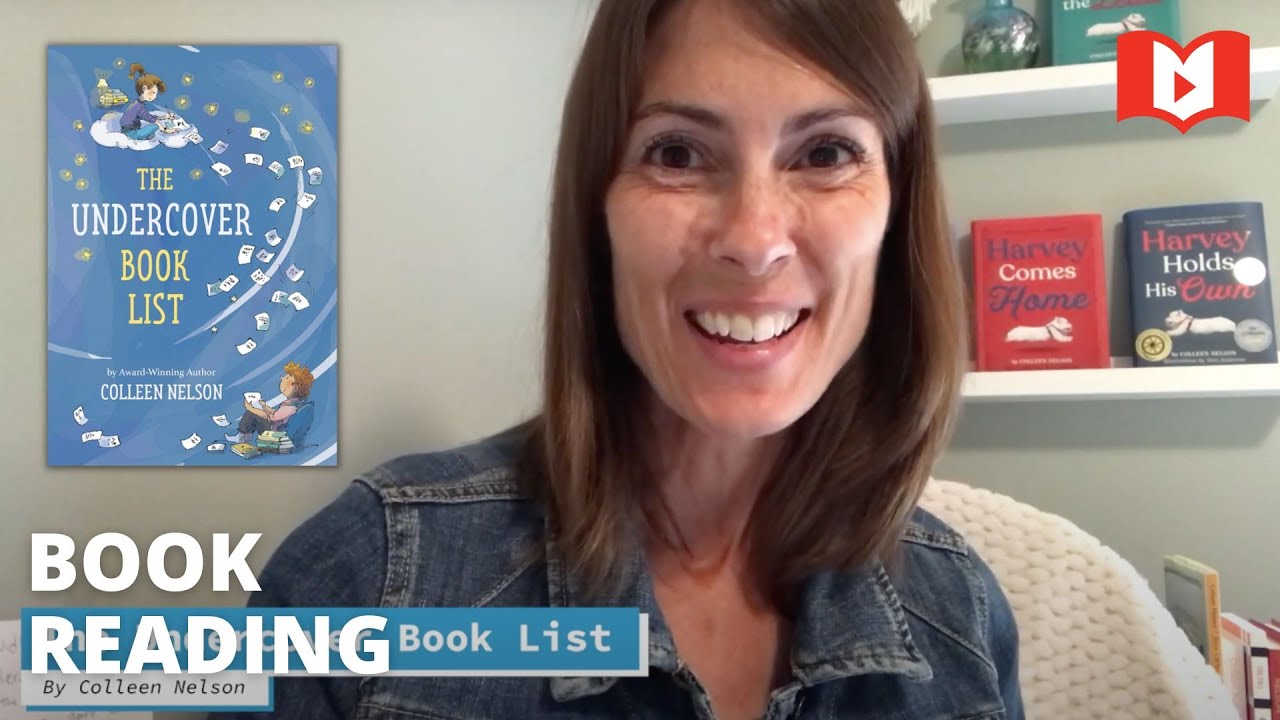 First Chapter Reading! The Undercover Book List by Colleen Nelson - YouTube