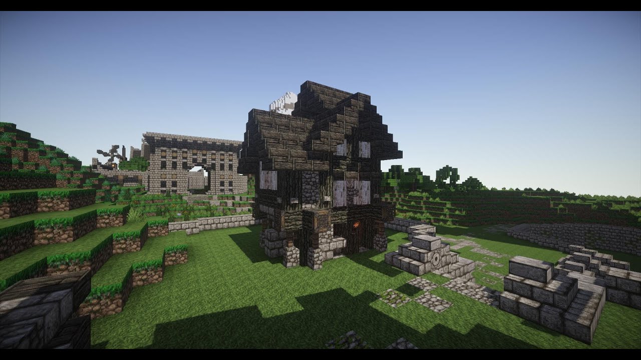 Minecraft Building Challenge - 9x9 blocks Medieval - YouTube