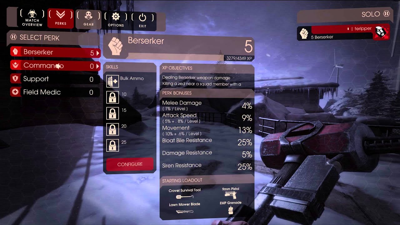 Killing Floor 2: Pulverizer Only Solo, Explosive Maul! - YouTube