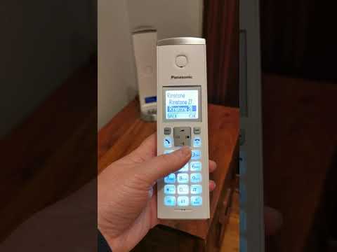 Panasonic KX-TGK222 ringtones - YouTube