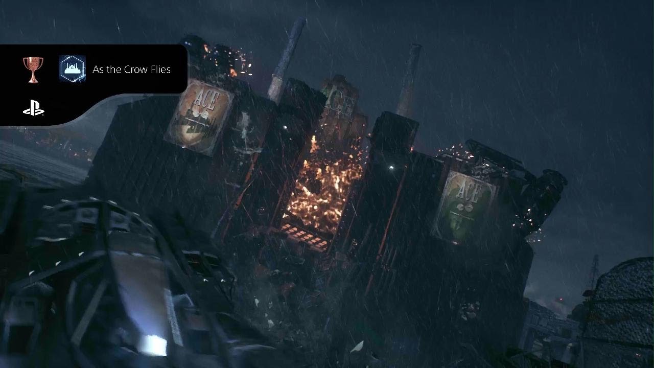 BATMAN: ARKHAM KNIGHT_as the crow flies - YouTube