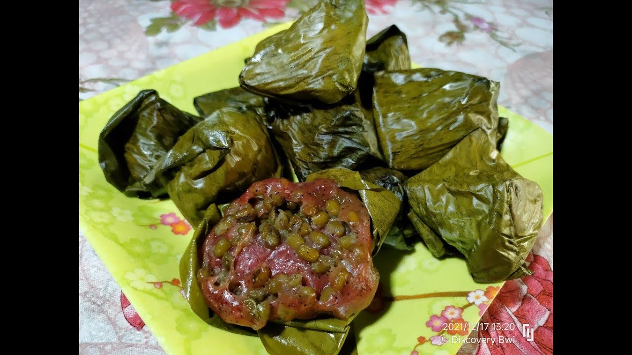Kue Bugis Buah Naga isi Kacang Hijau - YouTube