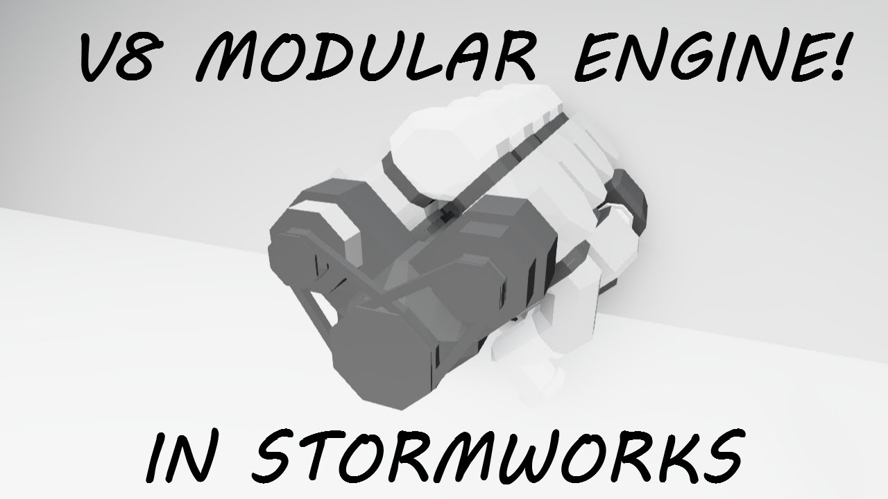 Making A V8 Engine in Stormworks! - YouTube