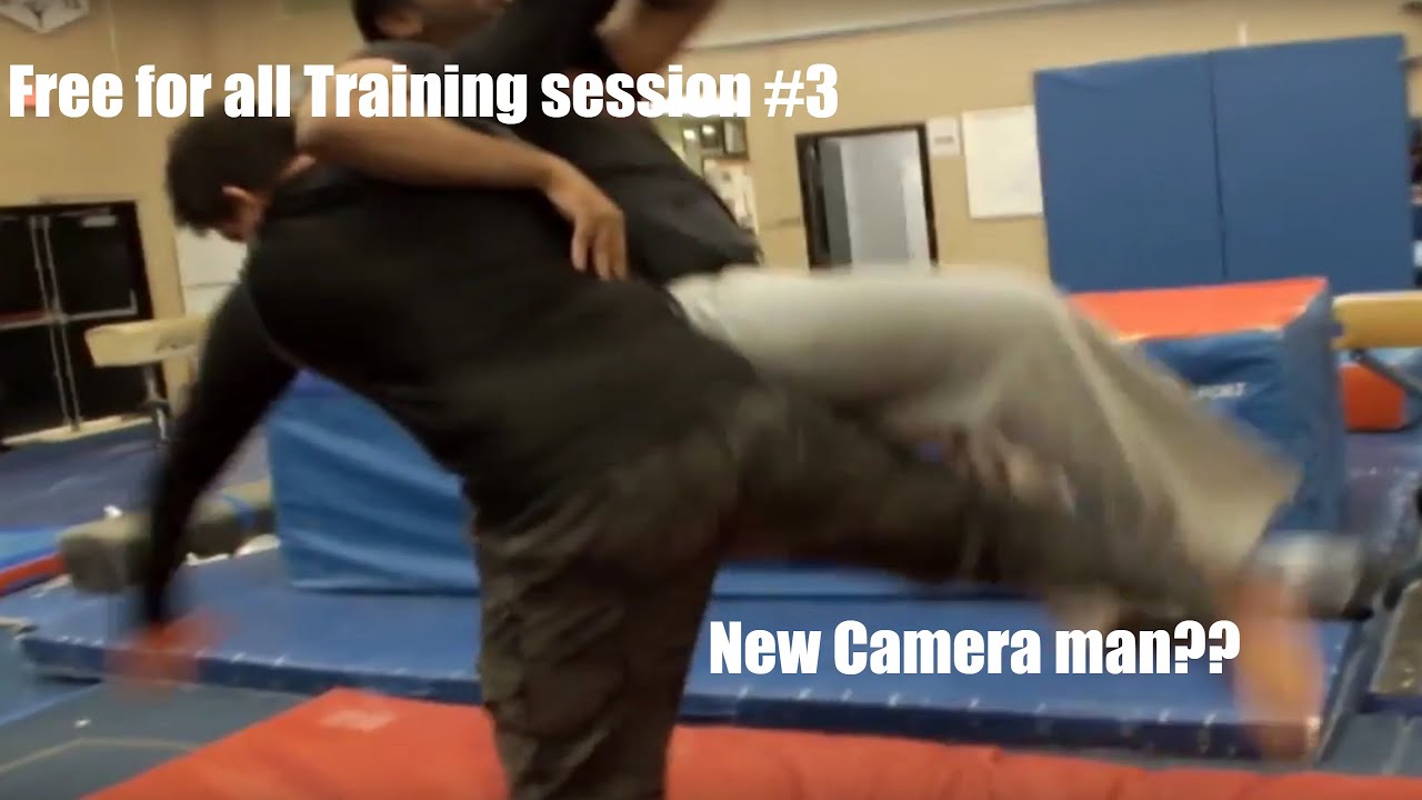 [BEHIND THE SCENES] Free For all Training Session #3 (New Cameraman ...