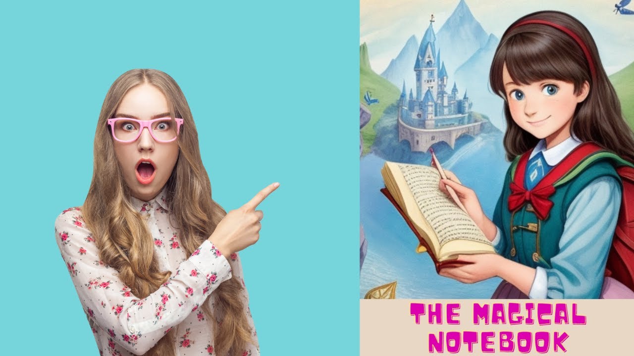 A Magical Journey into The Magical Notebook: Short Story for Kids ...