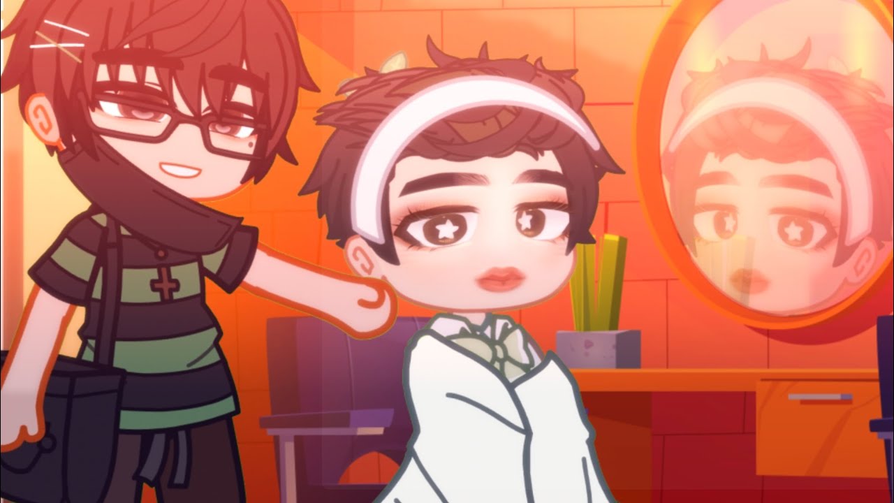 [🫃 : how to do your oc's makeup cutely • gacha club skit - YouTube