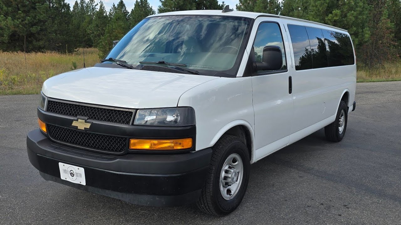 2019 Chevy Express LS 3500 15 Passenger ((Only 75K Miles! Great ...