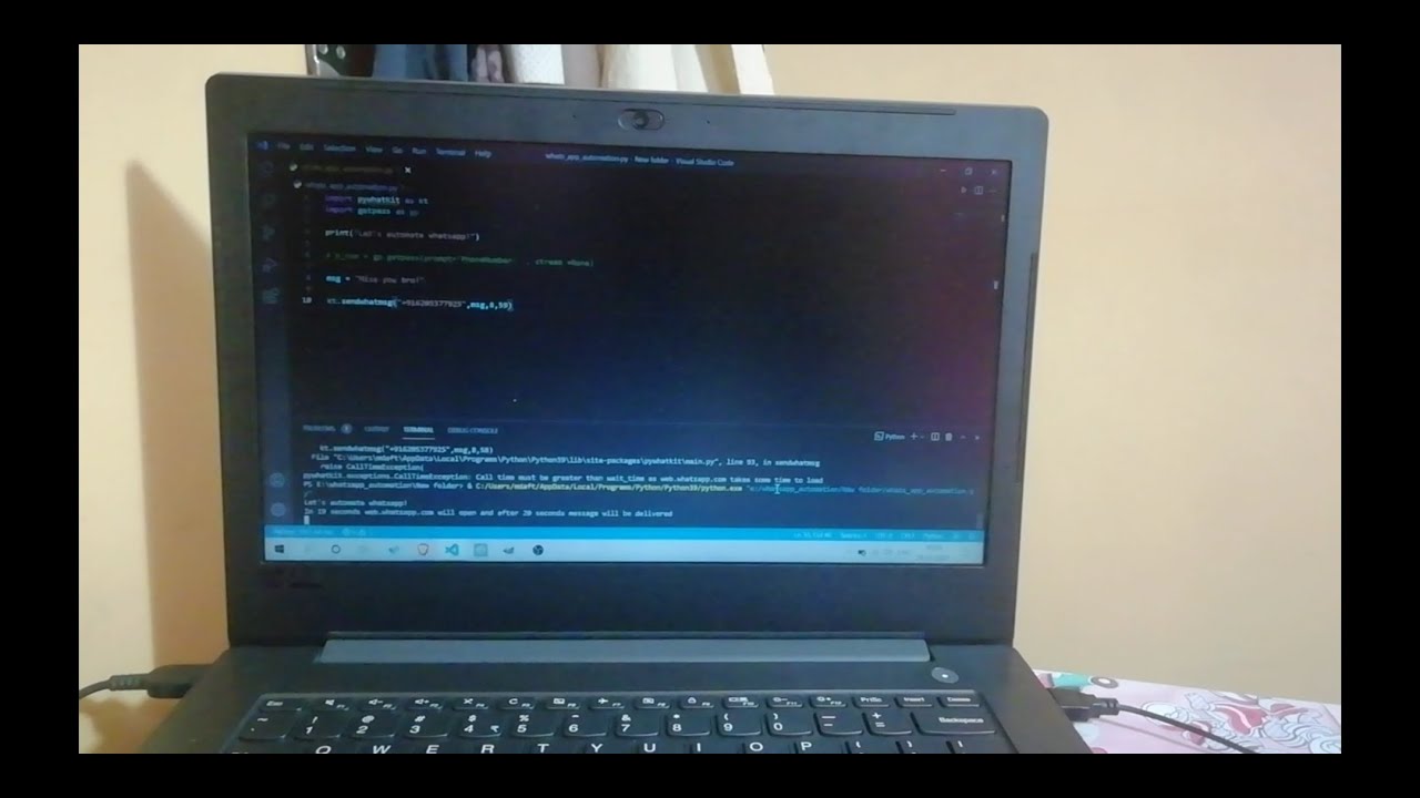 Whatsapp Automation Using Python Python Ke Help Se Whatsapp Ka Automation Apne Se Mess Jana