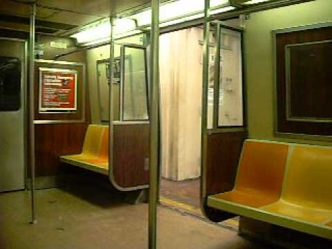 Riding & Boarding Inside of an R44 (C) Train From Broadway Junction To ...