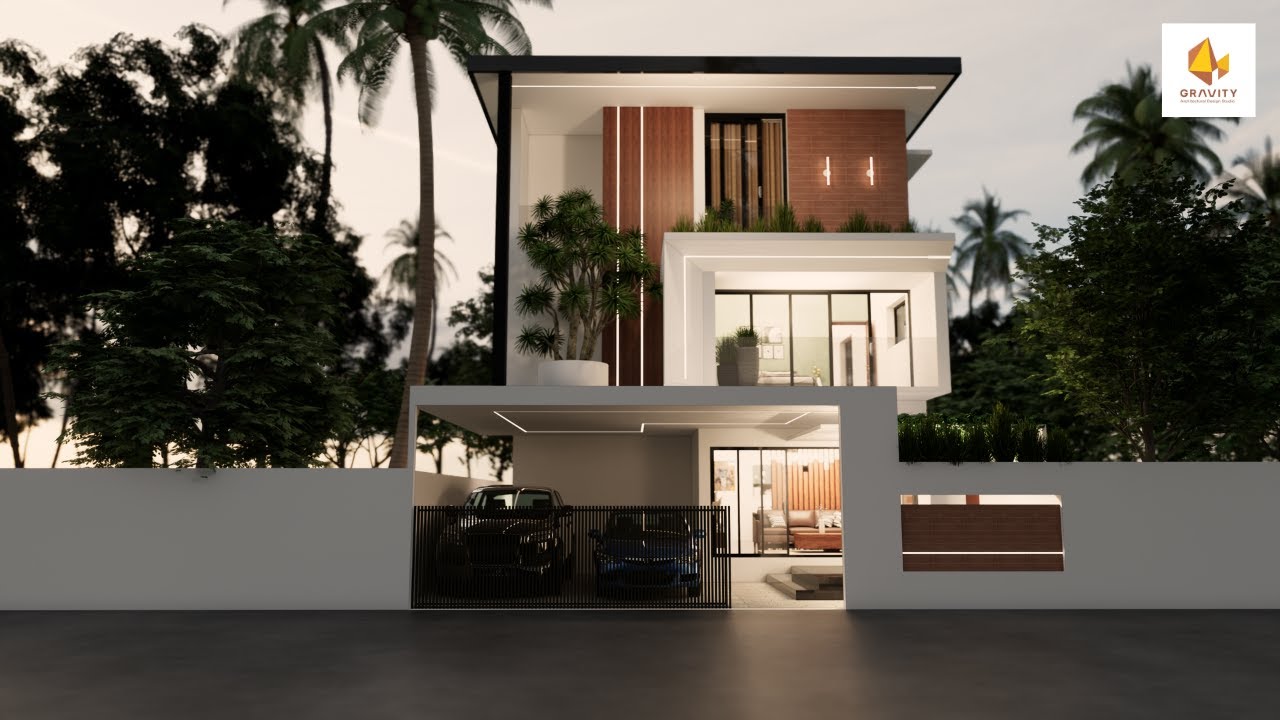 🏡 Stunning 2900Sqft House | 4 BHK | Courtyard Under Staircase | Bay ...