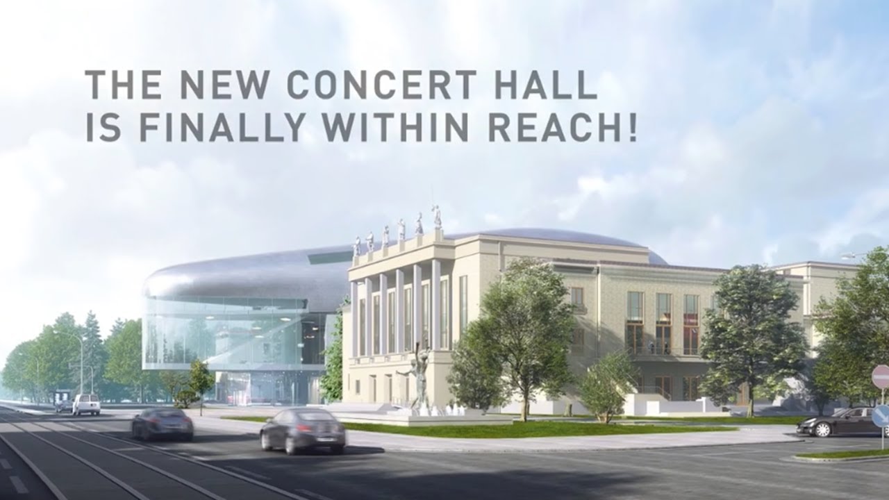 The way to the Ostrava Concert Hall - YouTube