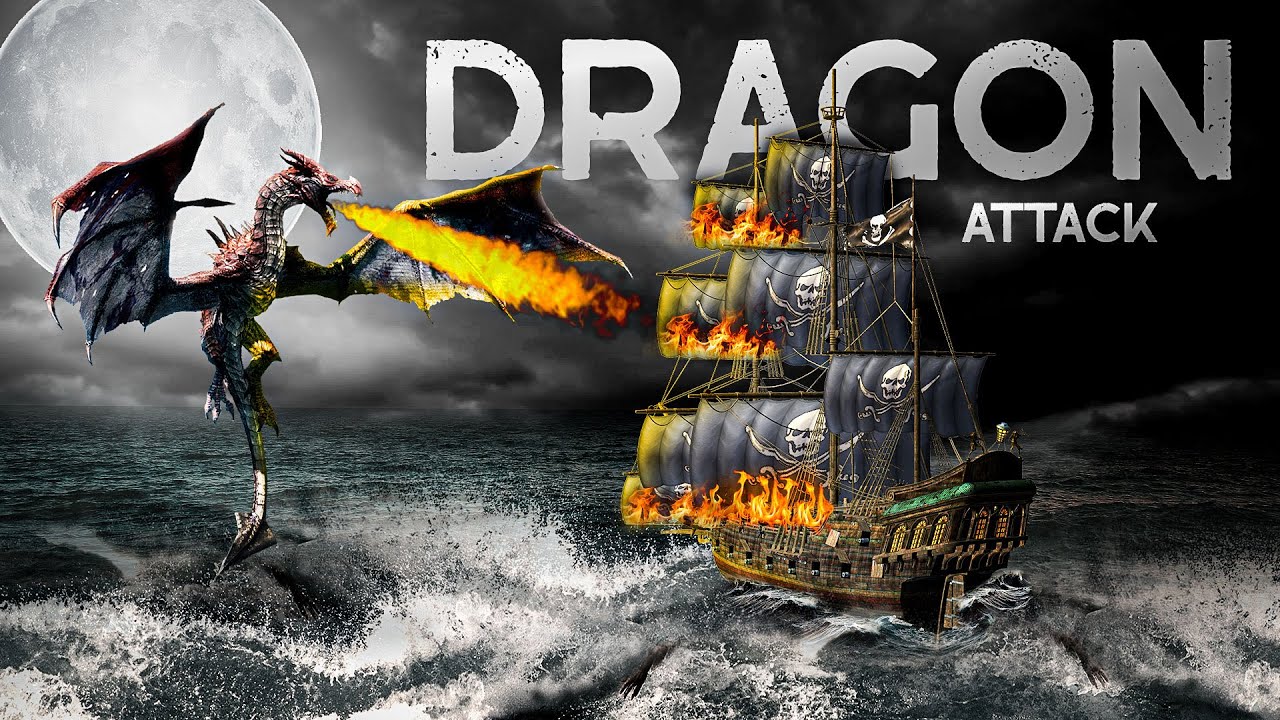 Epic Dragon Photo Manipulation in Photoshop | Photoshop Tutorial - YouTube