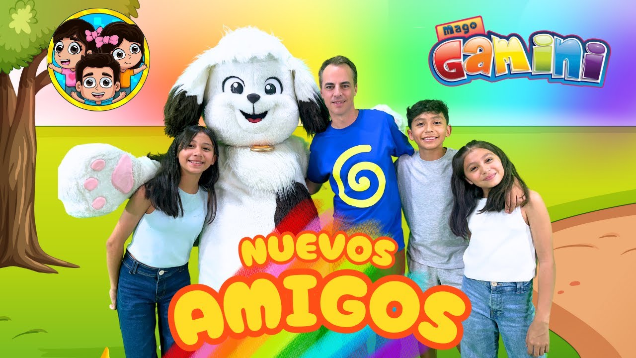 Los Guzmancitos cantan y bailan "Nuevos amigos" con el Mago Gamini ...