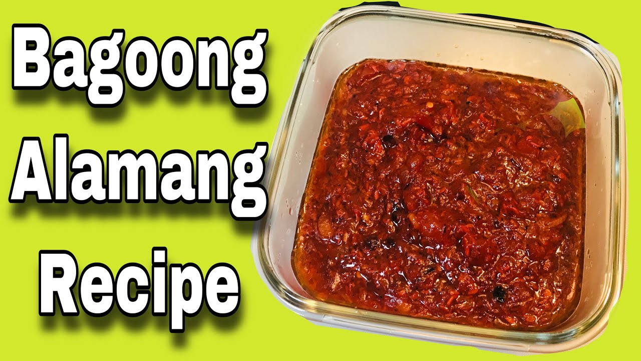 Ginisang Bagoong Alamang/Sauteed shrimp/Shrimp Paste/How to make # ...