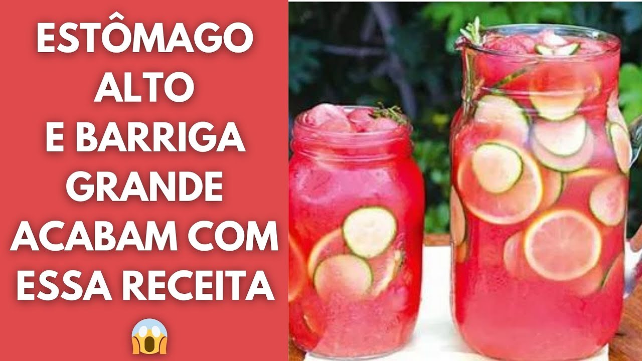 Como Desinchar A Barriga Com Esse Suco Emagrecedor Que Seca Tudo Em 15