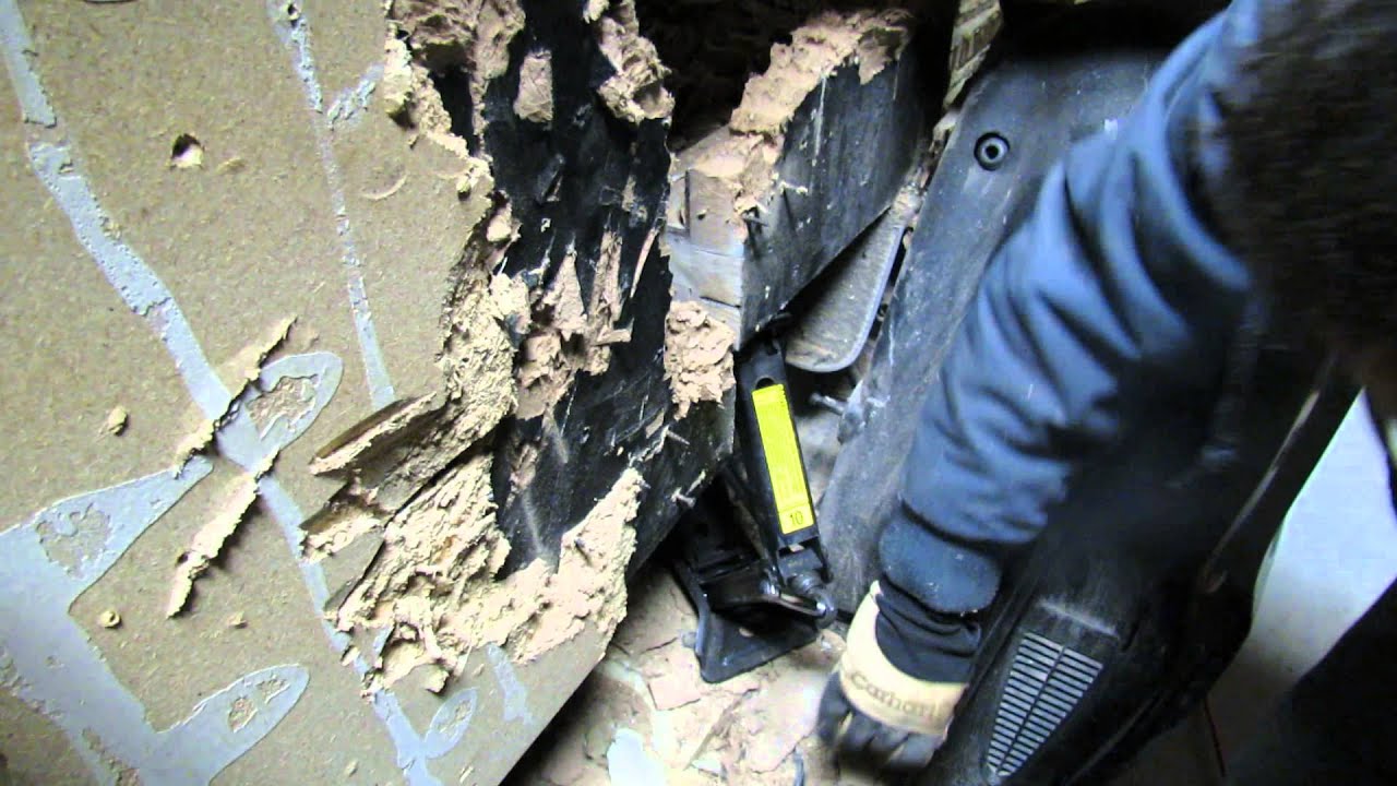 How To Take Apart A Wall Part 1 - YouTube