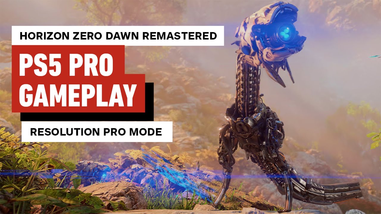 Horizon Zero Dawn: Remastered - 20 Minutes of PS5 Pro Gameplay ...